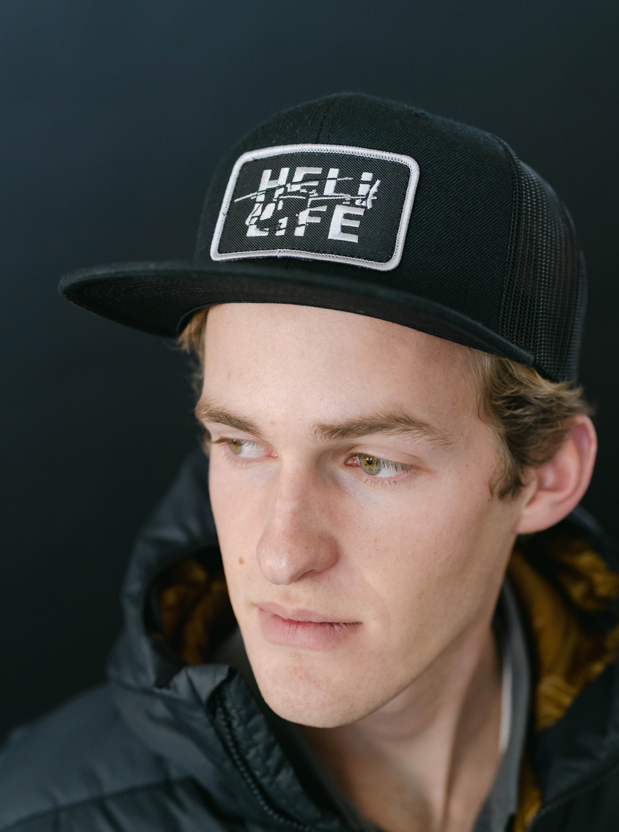 Flat Bill 5 Panel Hats | Official Heli Life Hat | Heli Life